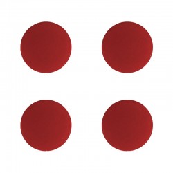 IMAN REDONDO 20MM ROJO 4 UDS