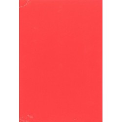 PAPEL COLOR A4 80 GRS. 100 H. ROJO INTENSO